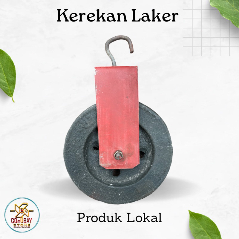 Jual Katrol Sumur Timba Air Bahan Besi Cor Kerekan Lokal Kerean Laker ...