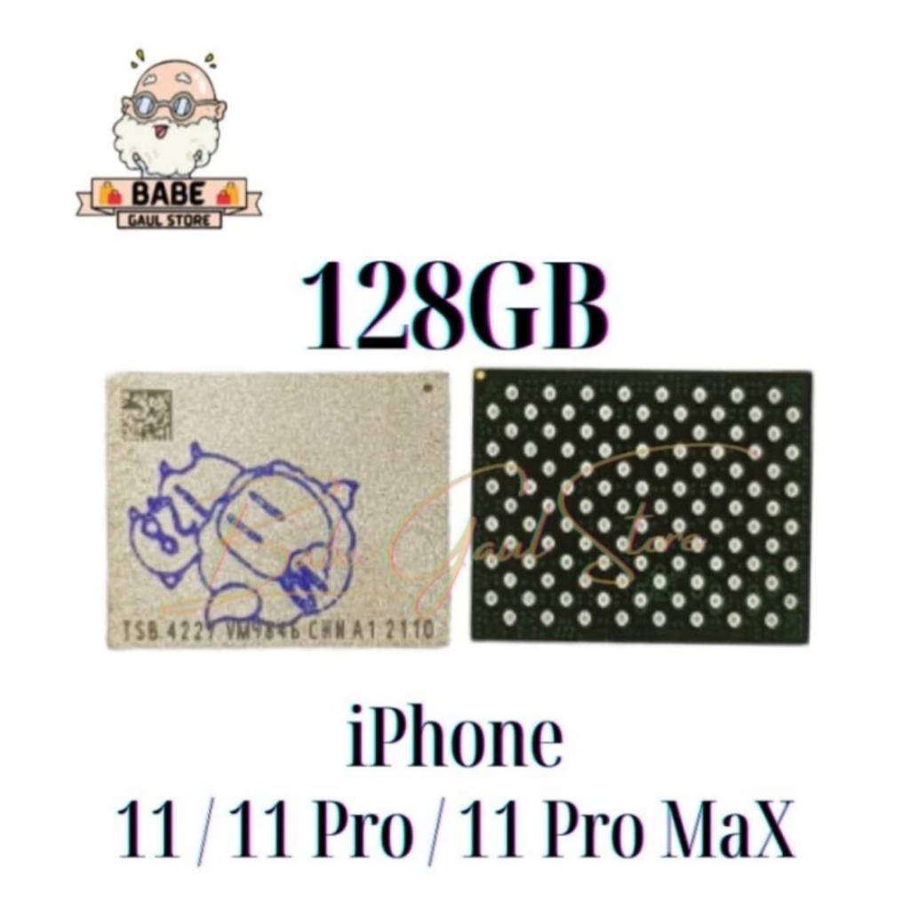 Jual IC NAND FLASH 128GB IP 11 11PRO 11 PRO MAXORIGINAL NEW 128GB ...