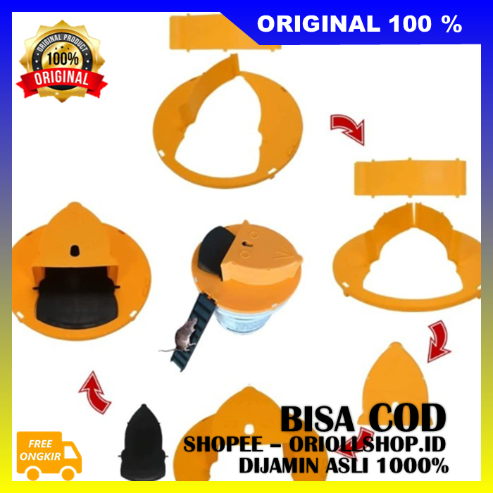Jual BELI 1 GRATIS 1 Mouse Trap Perangkap Jebakan Tikus Jatuh Tutup ...