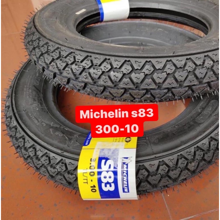 Jual Ban tubeless Michelin S83 300-10 klasik utk smallframe pts dkk ...