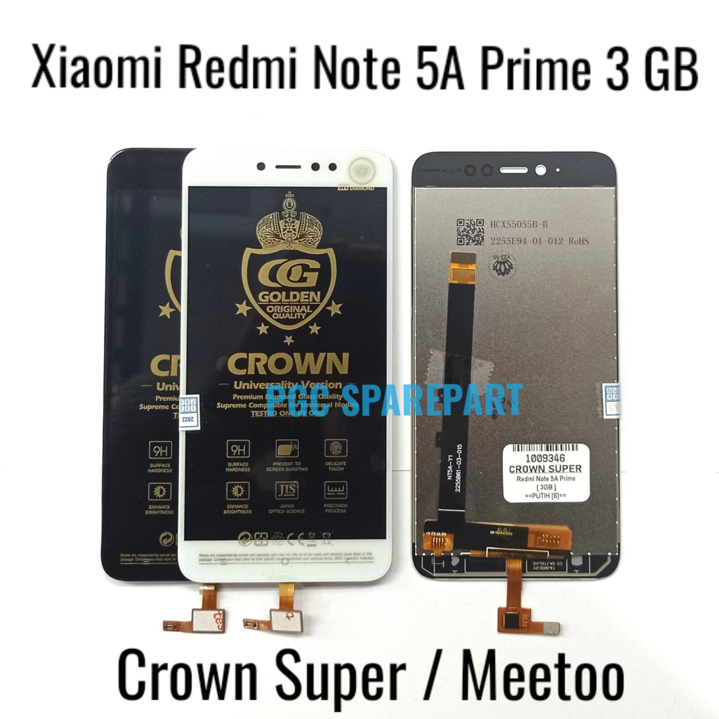 Jual CROWN SUPER / MEETOO - LCD Touchscreen Fullset Xiaomi Redmi Note ...