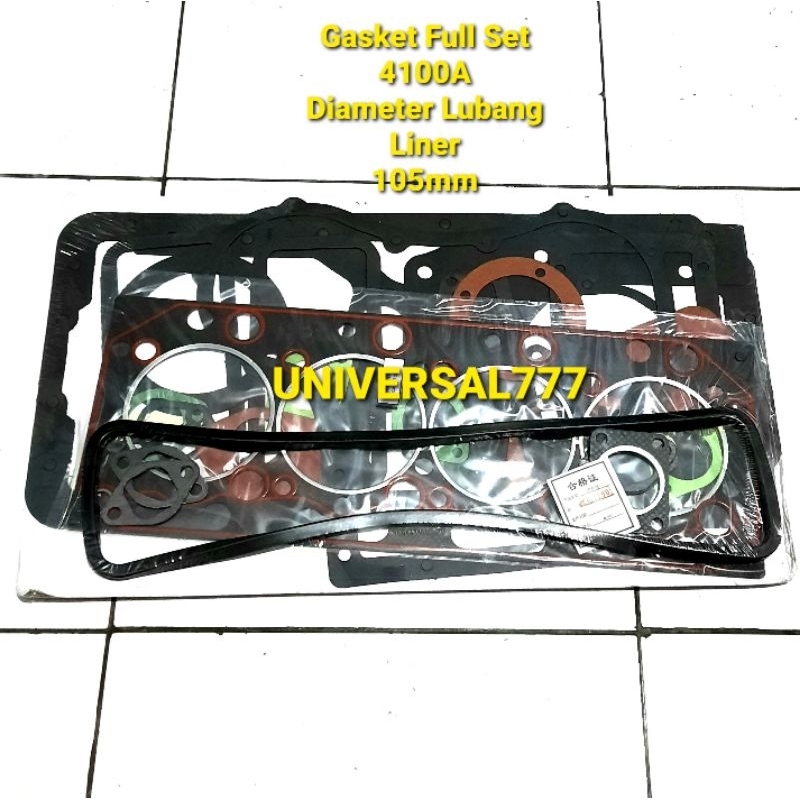 Jual 4100A 105mm Gasket Full Satu Set Paking Packing Perpak Pak 4100 A ...