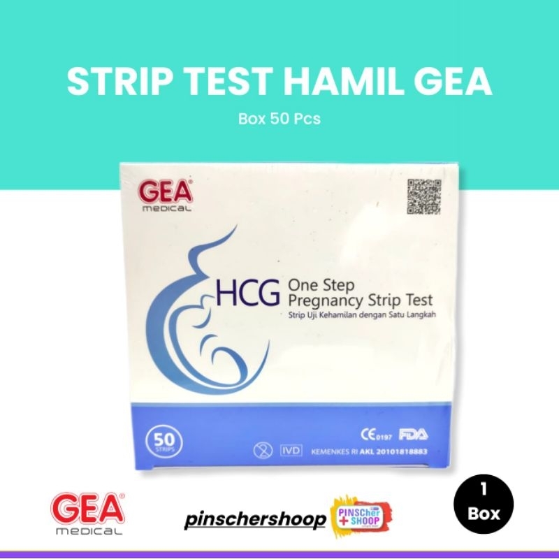 Jual Test Kehamilan Gea Pregnancy Tes Testpack Hamil / Box | Shopee ...