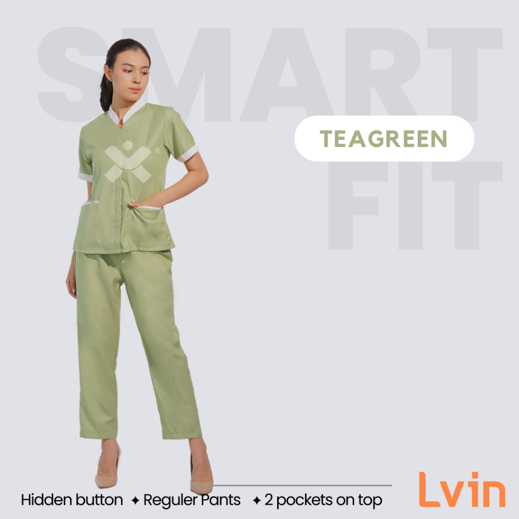 Jual Lvin Baju Seragam suster Hana Series / nanny uniform/seragam ...