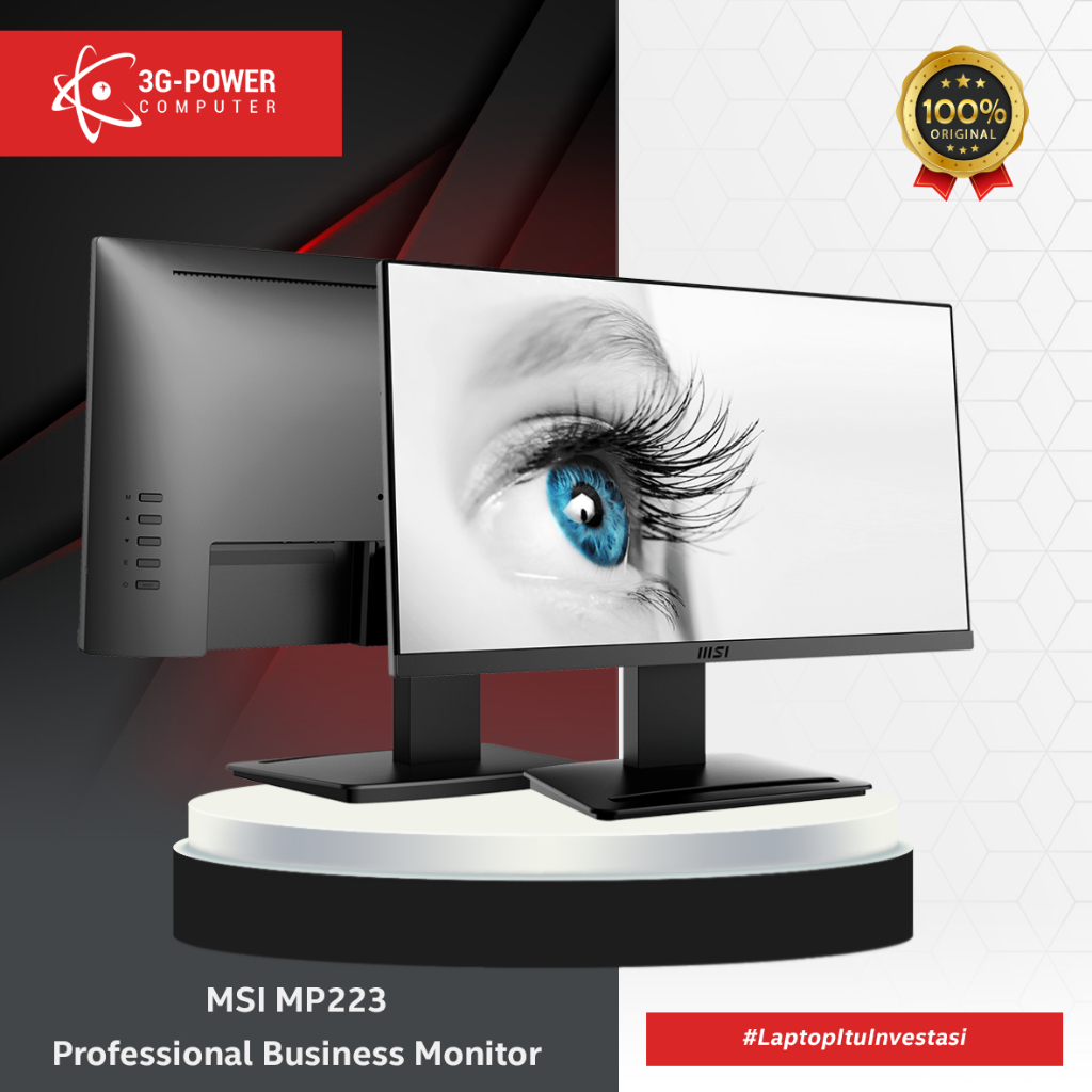 Jual MSI Pro MP223 22 Inch 100Hz FHD 1080p 1ms HDMI Business ...