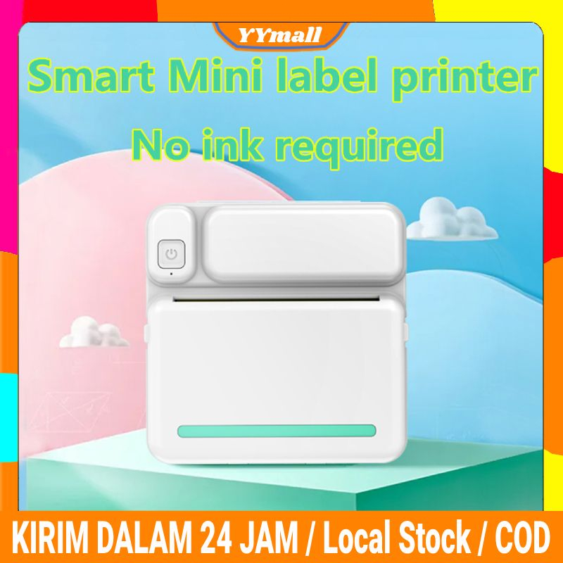 Jual COD Mini Printer Portable Thermal Printer Pocket Printer Wireless ...