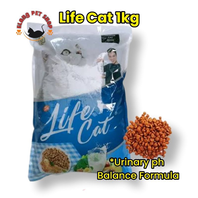 Jual Life Cat Dry Cat Food 1kg | Shopee Indonesia