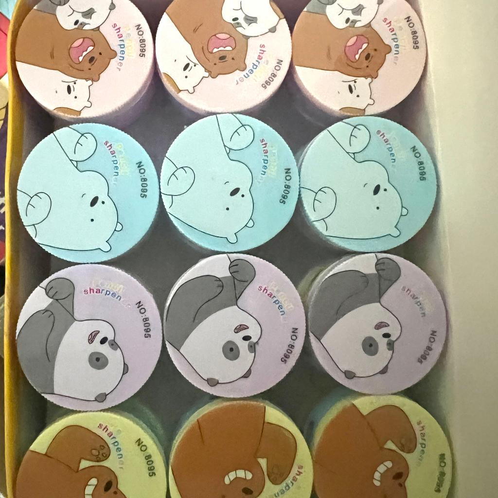 Jual Serutan Pensil Bergambar Karakter WBB We Bare Bears Varian ...