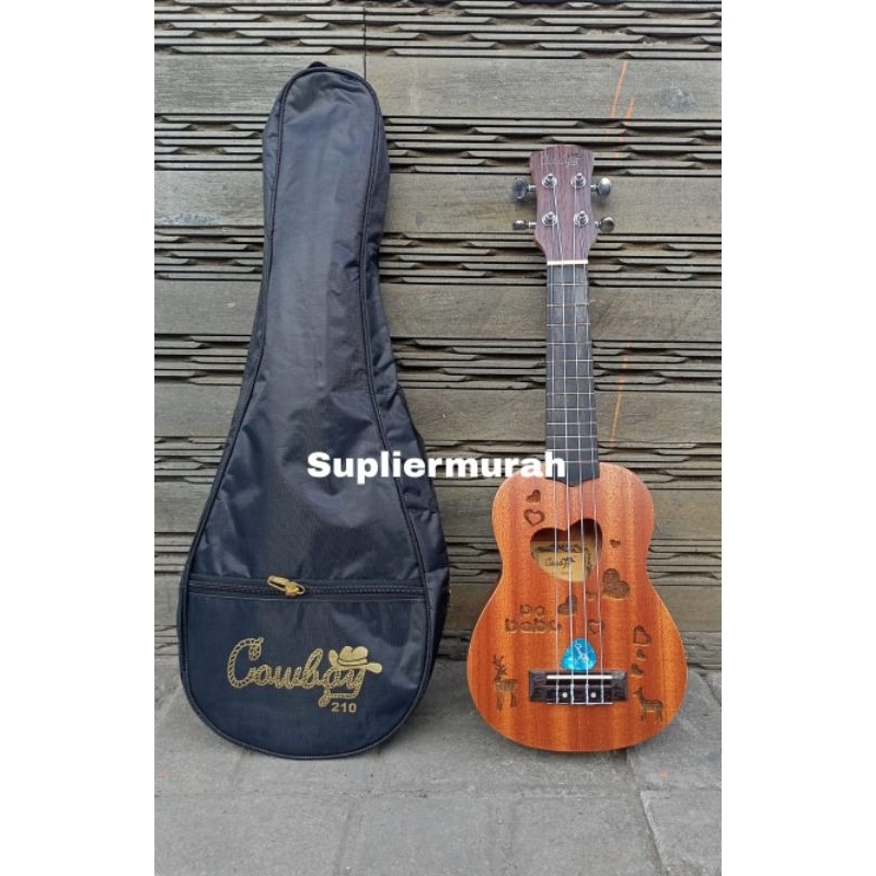 Jual Ukulele cowboy Soprano 21" ukulele sopran ORIGINAL COWBOY | Shopee ...