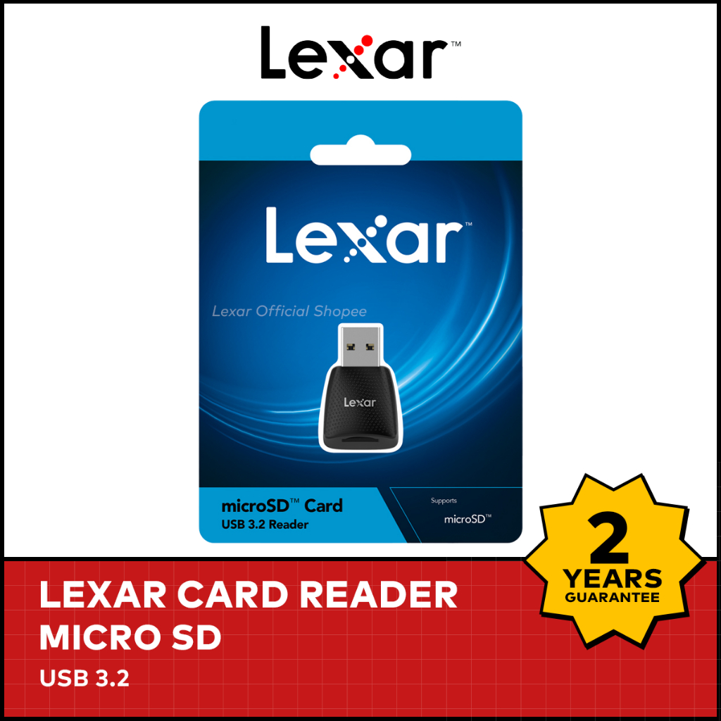 Jual Lexar microSD Card USB 3.2 Reader LRW330U | Shopee Indonesia