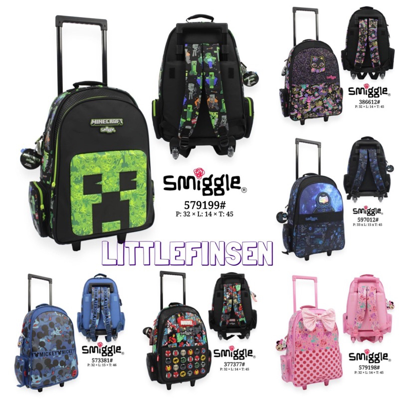 Jual SMIGGLE TROLLEY Ransel trolley disney anak sd/tas trolley anak sd ... Jual SMIGGLE TROLLEY Ransel trolley disney anak sd/tas trolley anak sd ...