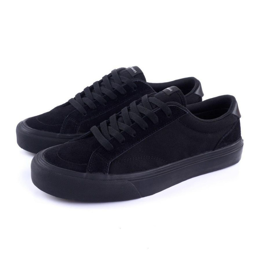Jual MOOS FOOTWARE OX VENUS FULL BLACK ORIGINAL 100% | Shopee Indonesia