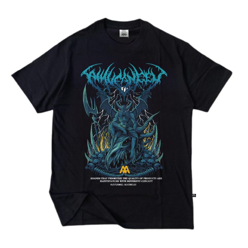 Jual T'shirt Streetwear Motif Metal Casual Kaos Distro Cowok Dewasa ...