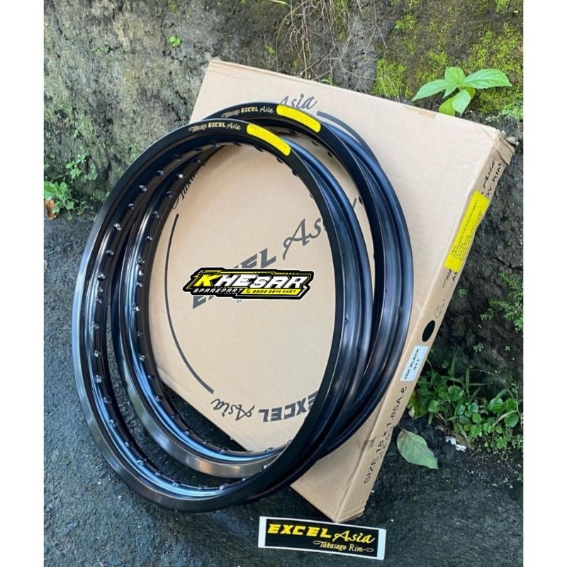 Jual velg takasago Excel Asia 160 185 17 black hitam veleg velg Excel ...