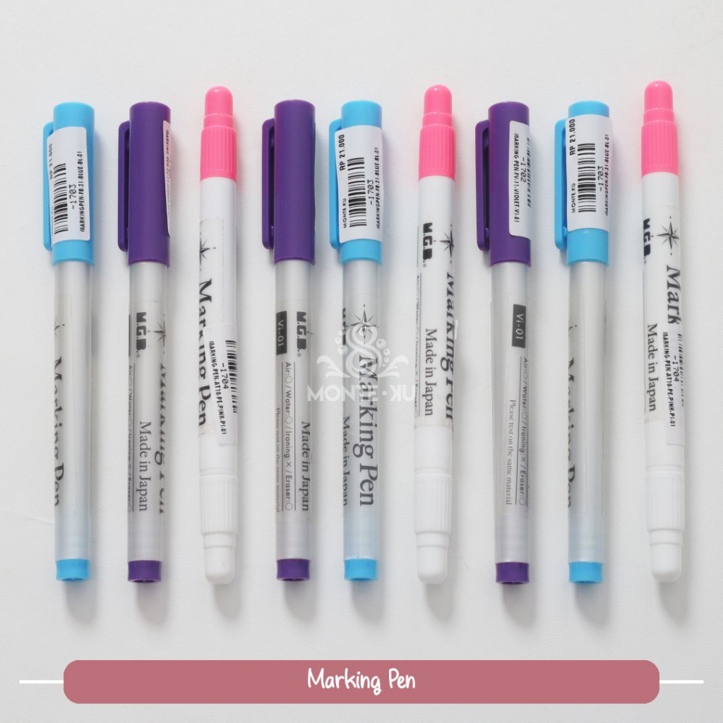 Jual MGB Marking Pen Spidol Penanda Kain Fabric Marker Berkualitas ...