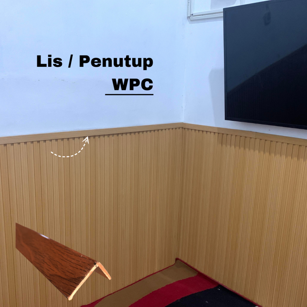 Jual List Penutup WPC - Aksesoris List Parket Pvc | Shopee Indonesia