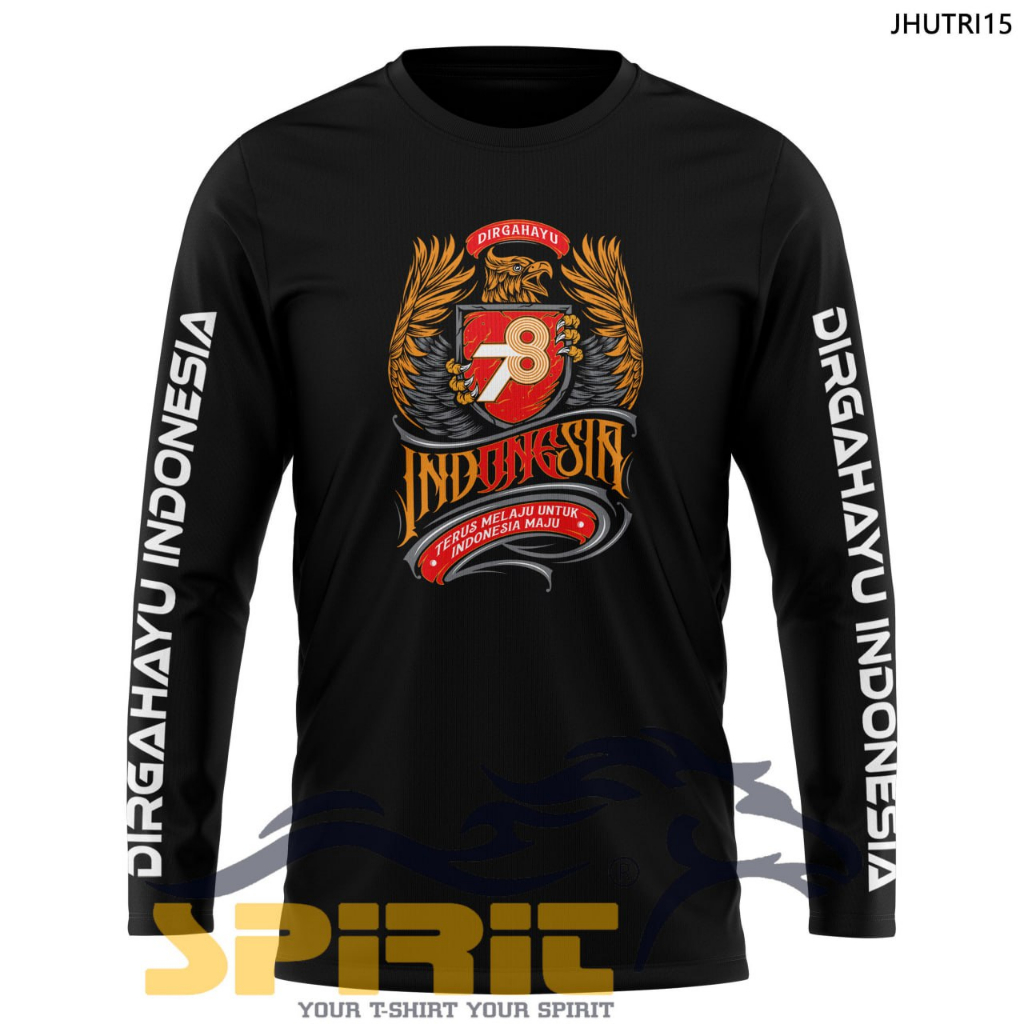 Jual Baju Kaos Dirgahayu Indonesia Baju Kemerdekaan Kaos HUT RI 78 Kaos Garuda Kaos 17 Agustus ...