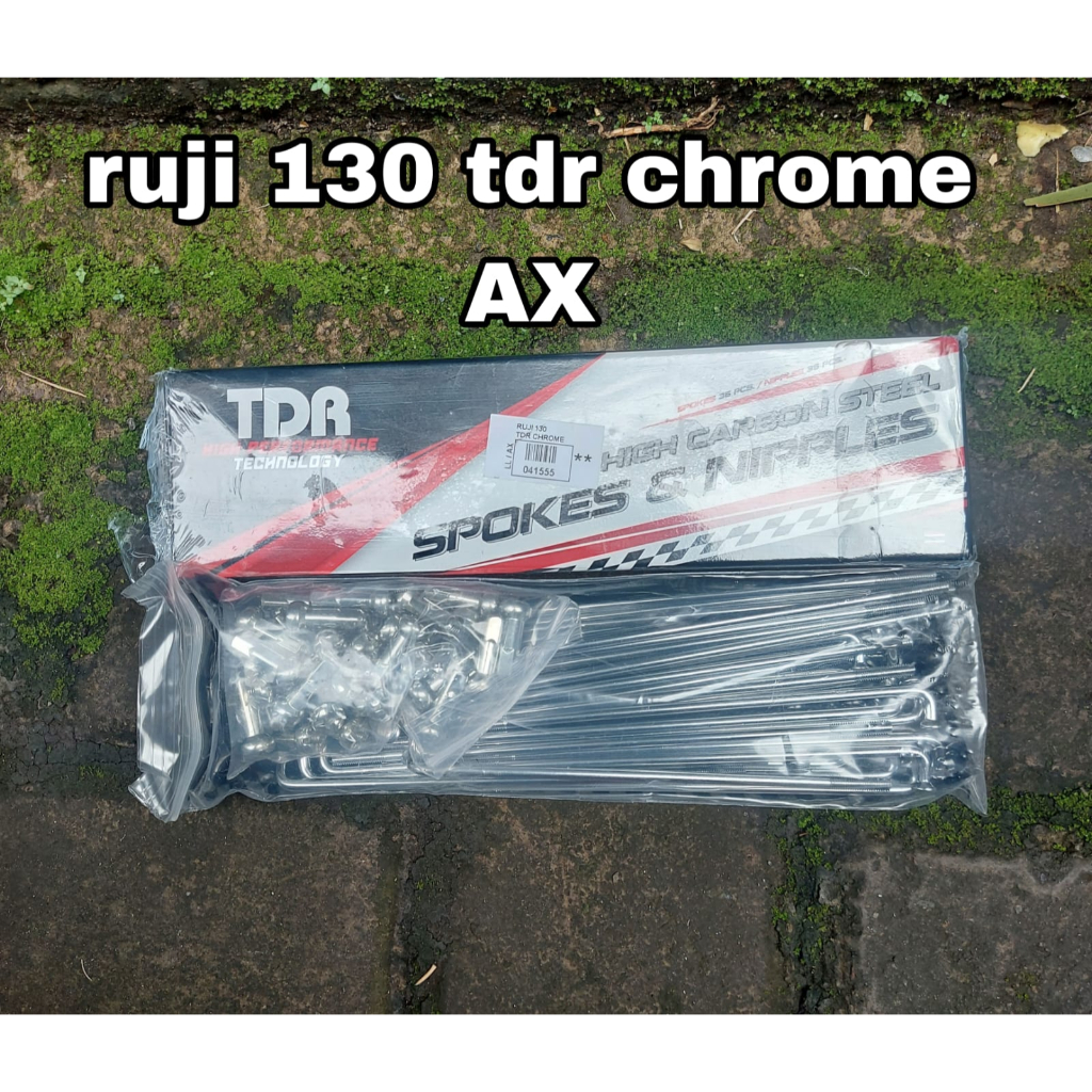 Jual JARI JARI RUJI 130 159 TDR CHROME/RUJI CHROME TDR JERUJI KROM ANTI KARAT UKURAN 130 159 TDR ...