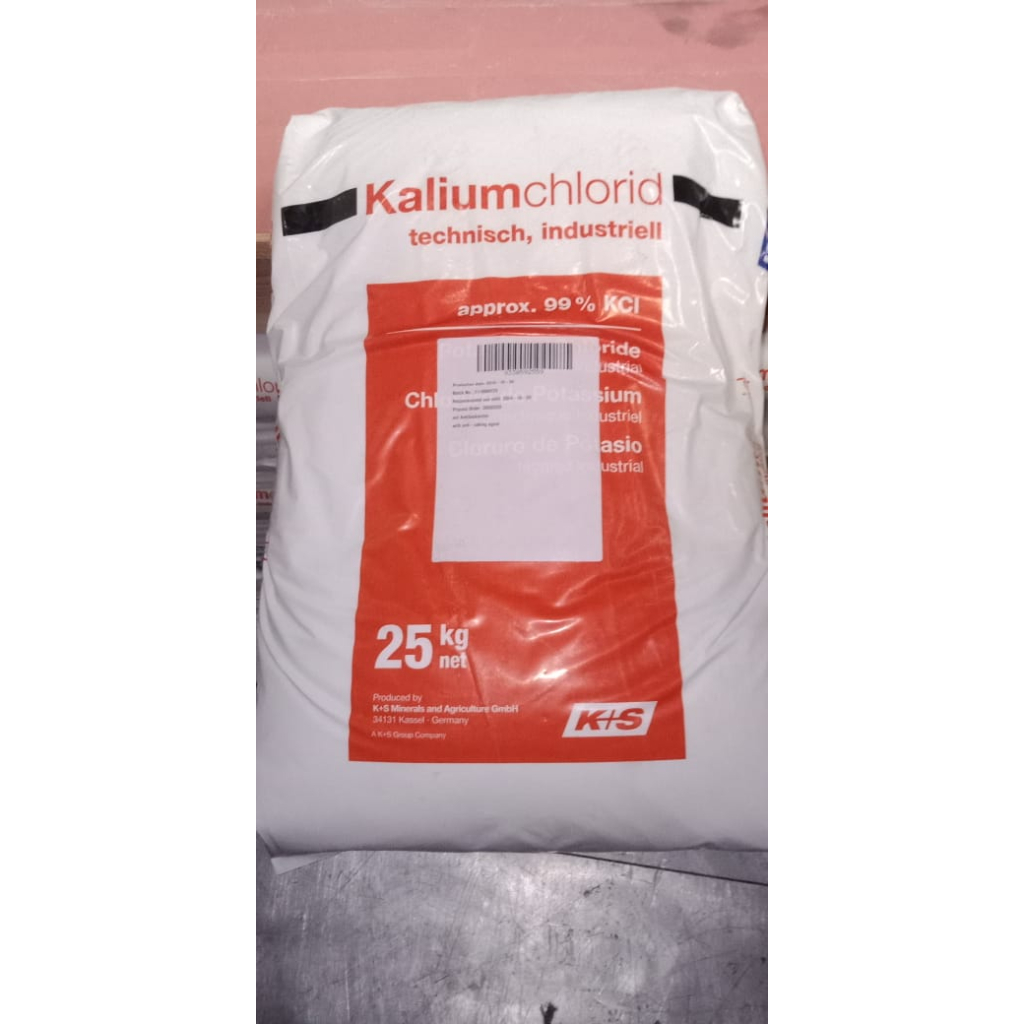 Jual Kalium klorida teknik jerman 25 Kg ( 1 Zak) | Shopee Indonesia