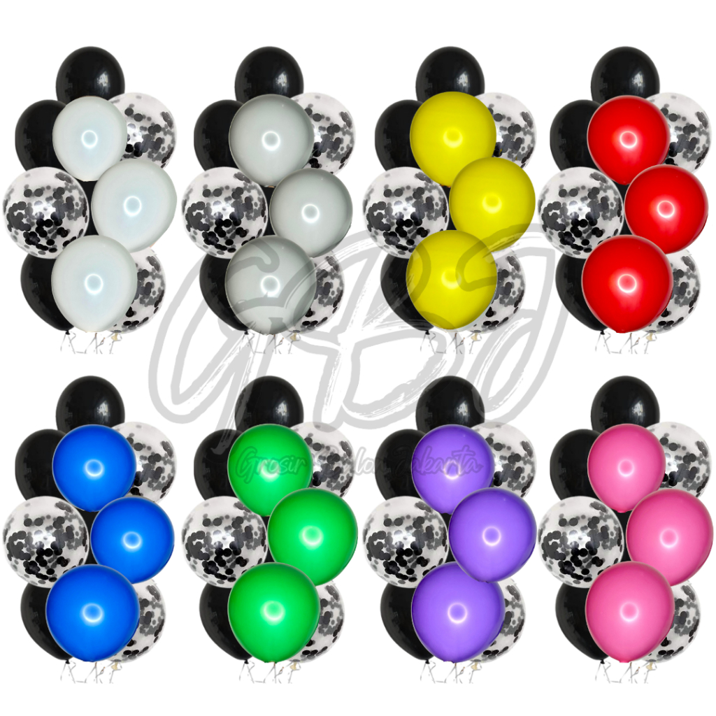 Jual [PAKET MINI] - Classic Black Doff / Confetti Black and Doff ...