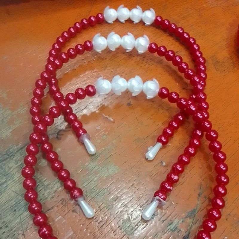 Jual Bandana Merah Putih Klopak Kembang Mutiara 12 Pcs | Shopee Indonesia