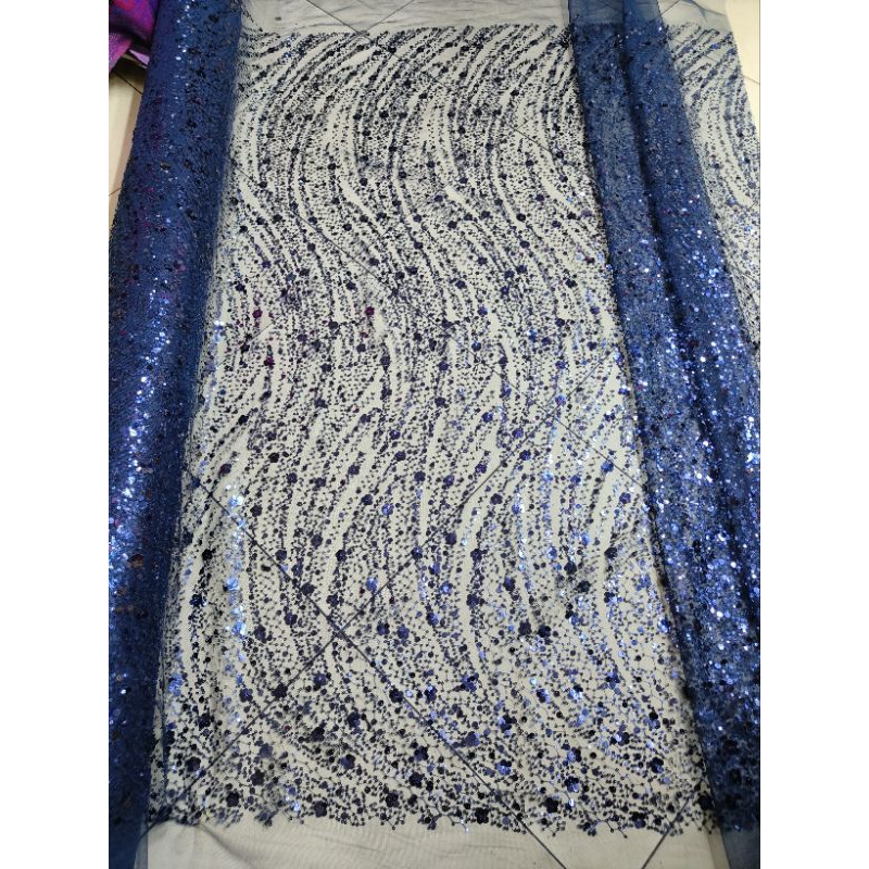 Jual Kain TILE PAYET SEQUIN PREMIUM//Payet Sequin/Payet Sorousky/Bahan ...