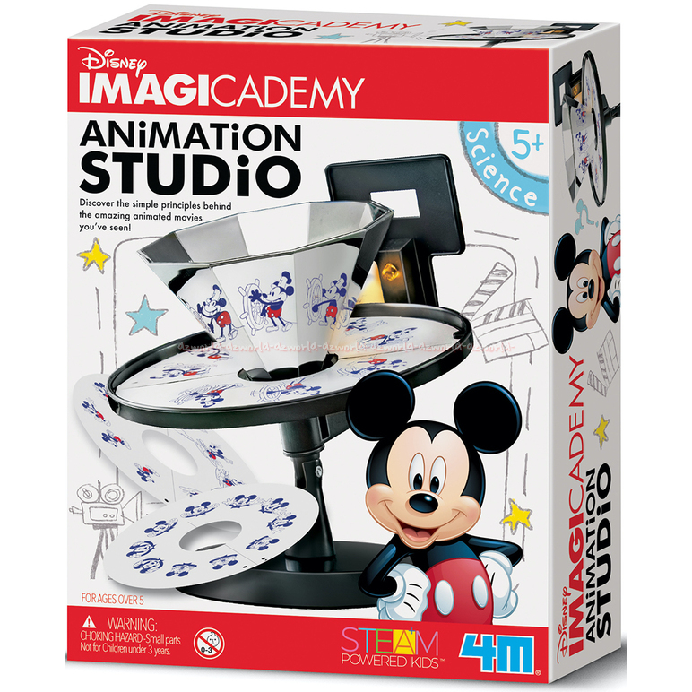 Jual 4M Disney Imagicademy Animation Studio Membuat Film Animasi Kartun ...
