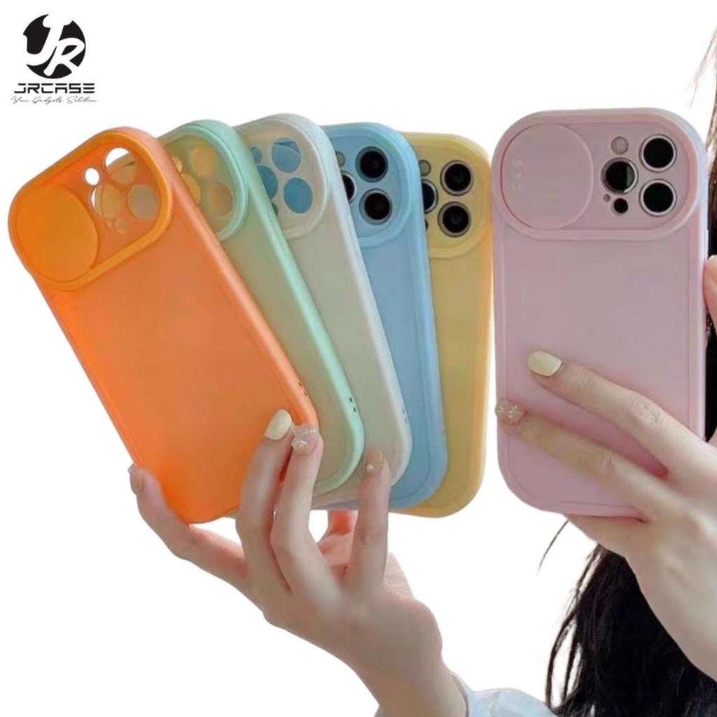 Jual JRCASE Softcase Lucu Rubber Korean Candy Oval 3D Slide Kamera ...
