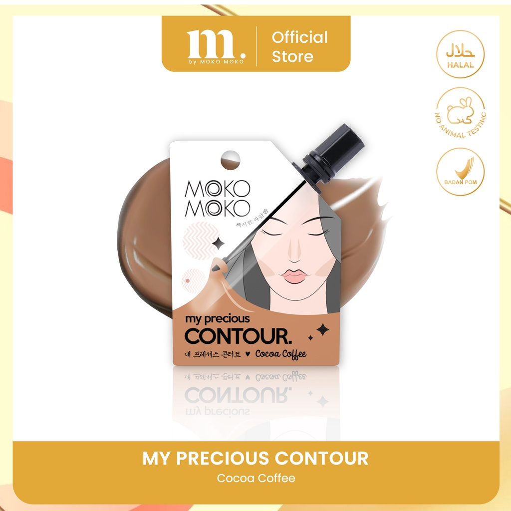 Jual Moko Moko My Precious Contour Cocoa Coffee | Shopee Indonesia