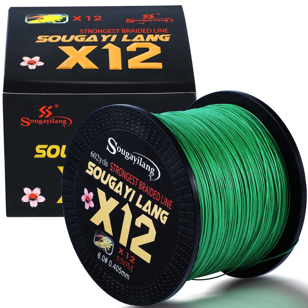 Jual Sougayilang 350m 550m Senar Pe New X12 Super Strong Senar Pancing ...