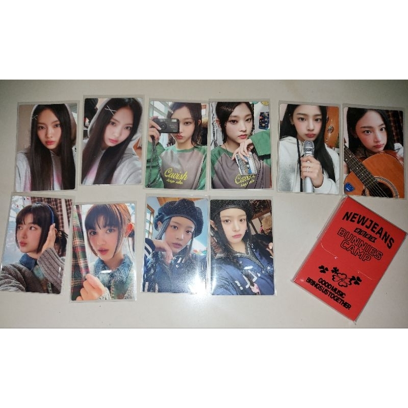 Jual NEWJEANS BUNNIES CAMP PHOTOCARD (PC) HAERIN HANNI HYEIN DANIELLE MINJI | Shopee Indonesia