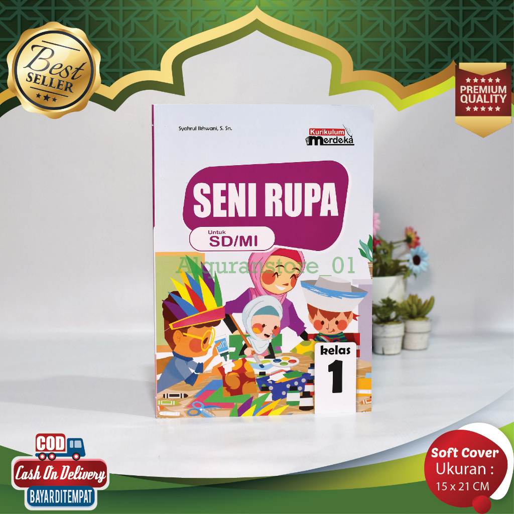 Jual Buku Pelajaran SD Kelas 1 SENI RUPA Belajar Bersama Temanmu ...