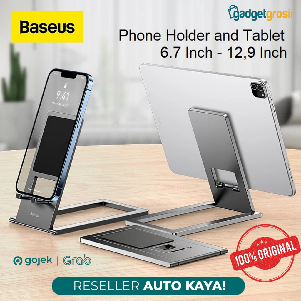 Jual Baseus Foldable Metal Phone Holder Stand Lipat Dudukan Penyangga ...