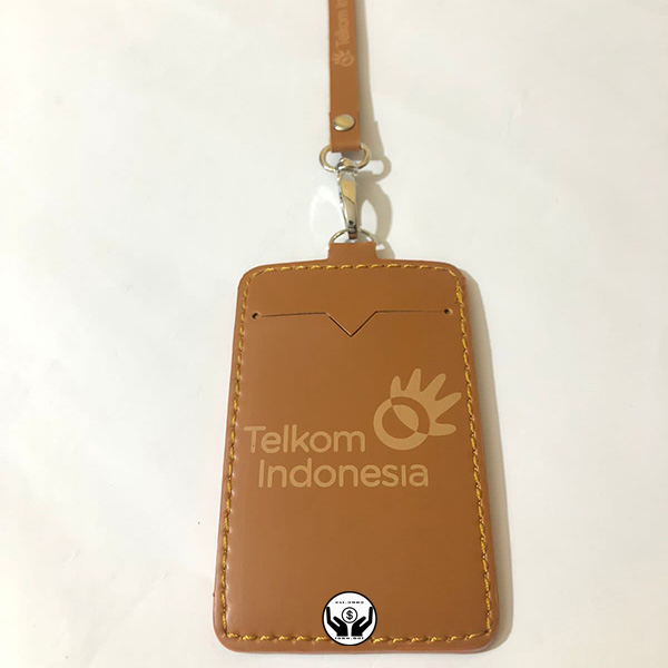 Jual Tempat Id Card Gantung tali TELKOM INDONESIA / Id Card Holder ...