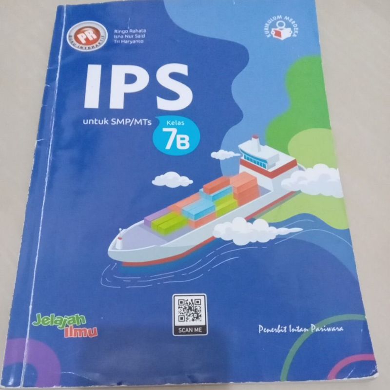 Jual Buku IPS untuk kelas 7 Penerbit Intan Pariwara | Shopee Indonesia