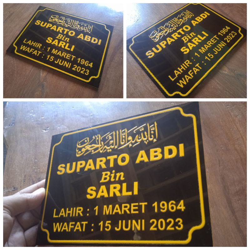 Jual SIGN BOARD AKRILIK / NO. RUMAH AKRILIK | Shopee Indonesia