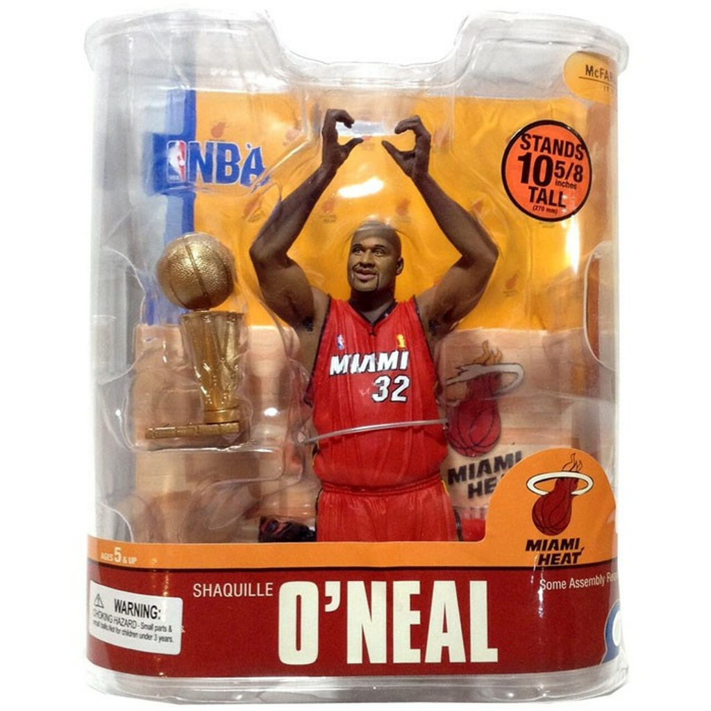 Jual [McFarlane] NBA Series 13 - Shaquille O'Neal (Miami Heat) | Shopee ...