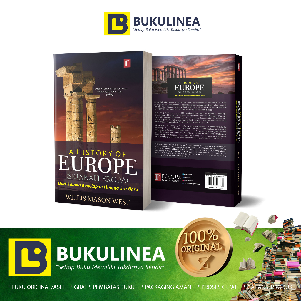 Jual Buku A History of europe; Sejarah Eropa, Dari Zaman Kegelapan Hingga Era Baru - Willis ...