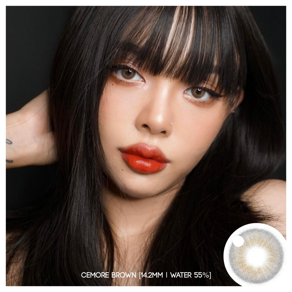 Jual [1pc] MIKHAYLOVE Softlens Cemore Brown | Kittykawaii | Shopee ...
