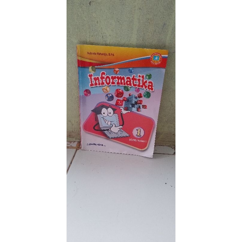 Jual Buku Informatika kelas 1 sd/mi kurikulum 2013 edisi revisi ...