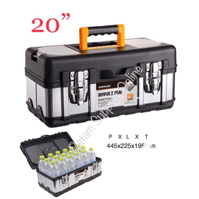 Jual Tool Box Kotak Perkakas 20" Kotak Penyimpanan Alat Kerja - 639 ...