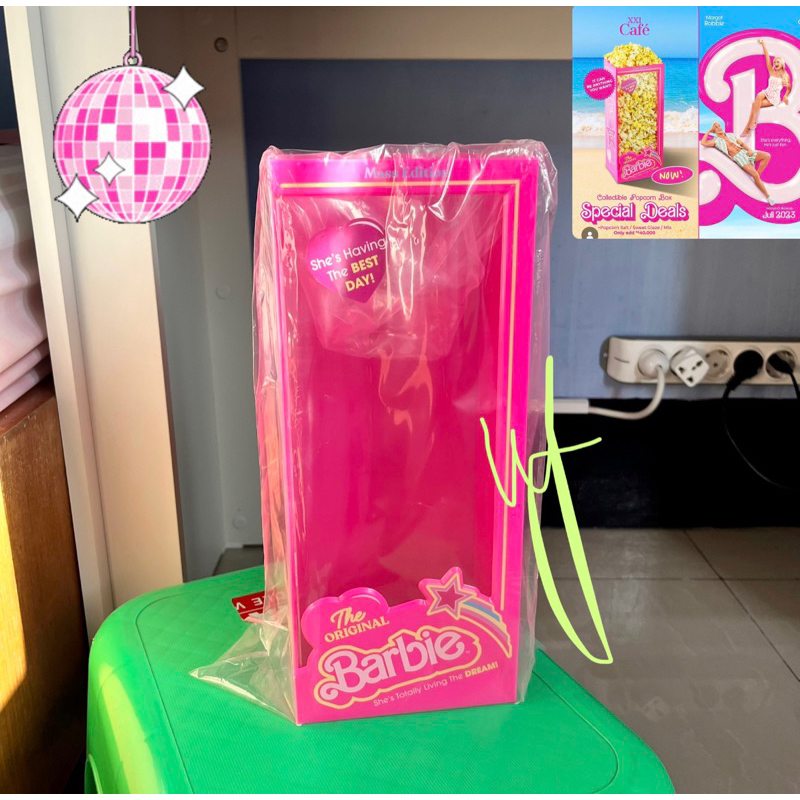 Jual [LAST STOCK] Barbie The Movie Collectible Popcorn Bucket | Shopee ...
