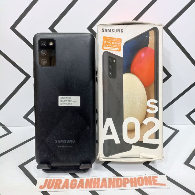 Jual Samsung A02s 4/64GB Hp Second Seken Bekas Fullset | Shopee Indonesia