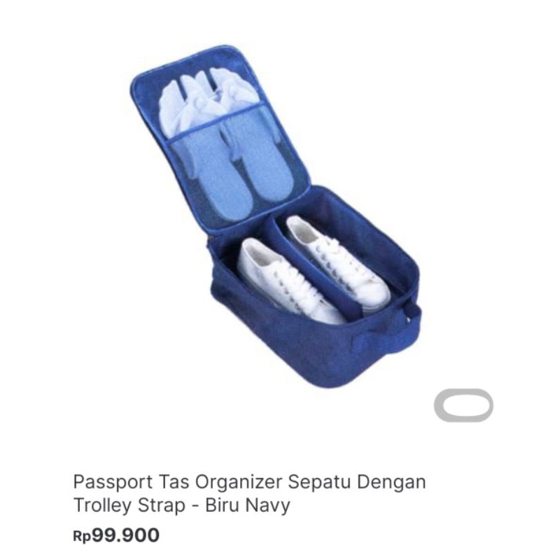 Jual +1 LainnyaPassport Tas Organizer Sepatu Dengan Trolley Strap ...