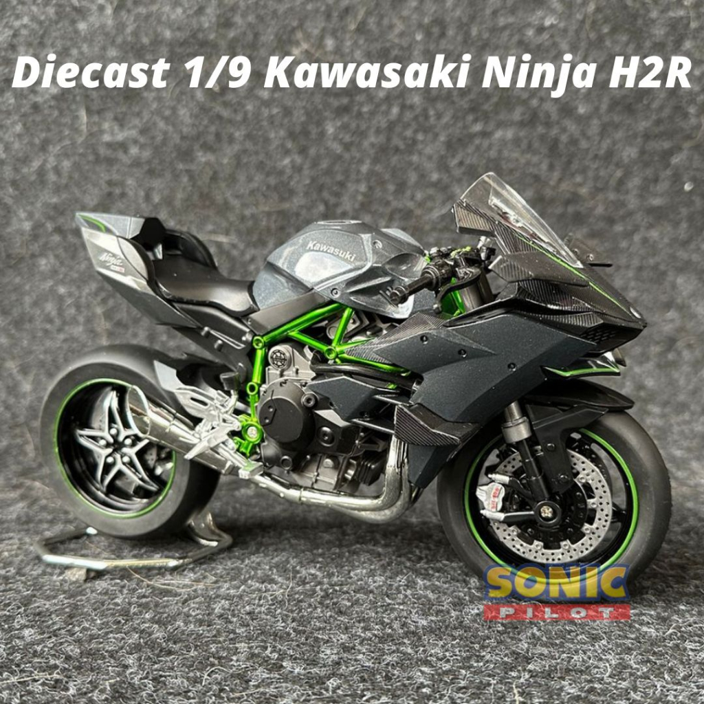 Jual Diecast 1/9 Kawasaki Ninja H2R Big Scale / Skala Besar | Shopee ...