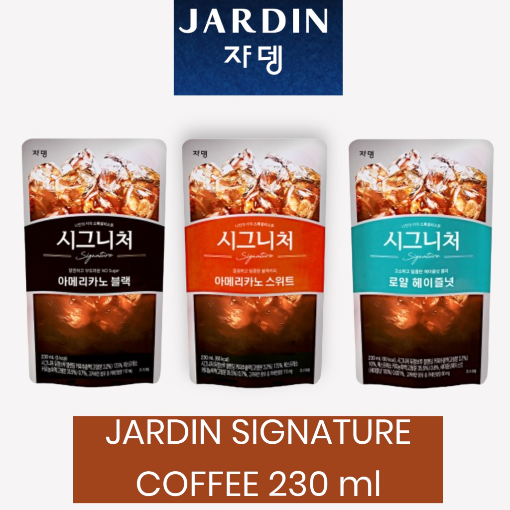 Jual JARDIN SIGNATURE KOREAN POUCH COFFEE 230 ml | KOPI AMERICANO ...