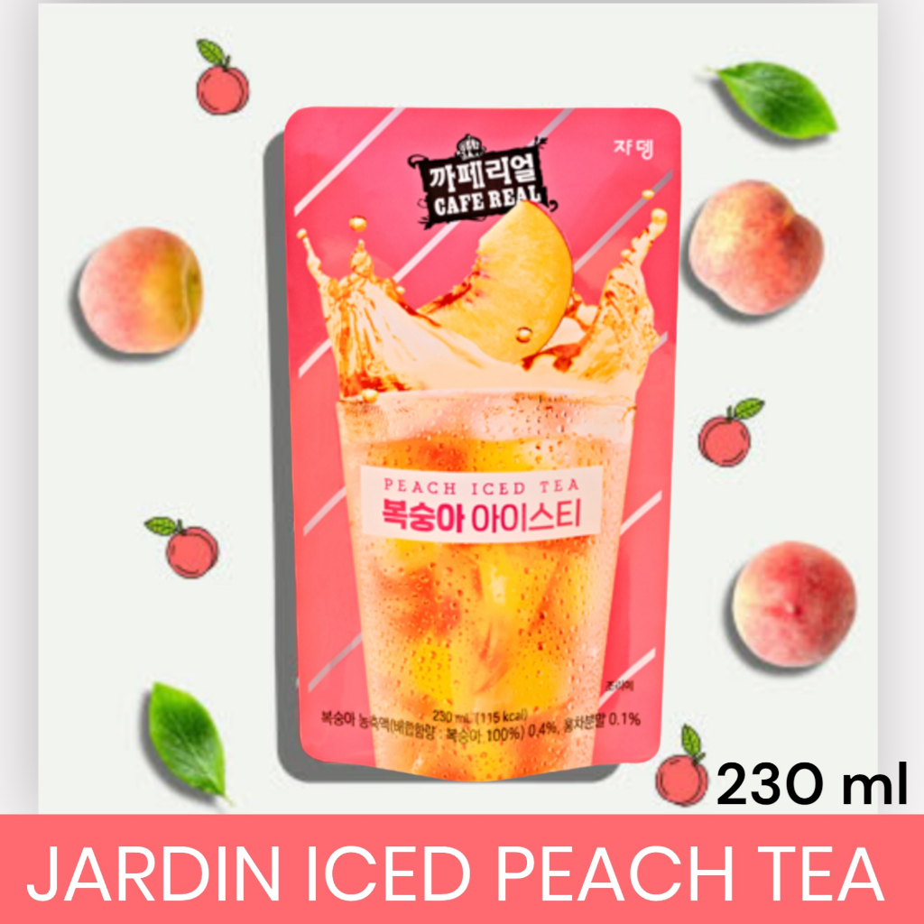 Jual JARDIN - CAFE REAL | ICED PEACH TEA - BLUE LEMON ADE - SHINE MUSCAT ADE | TEH INSTANT ...