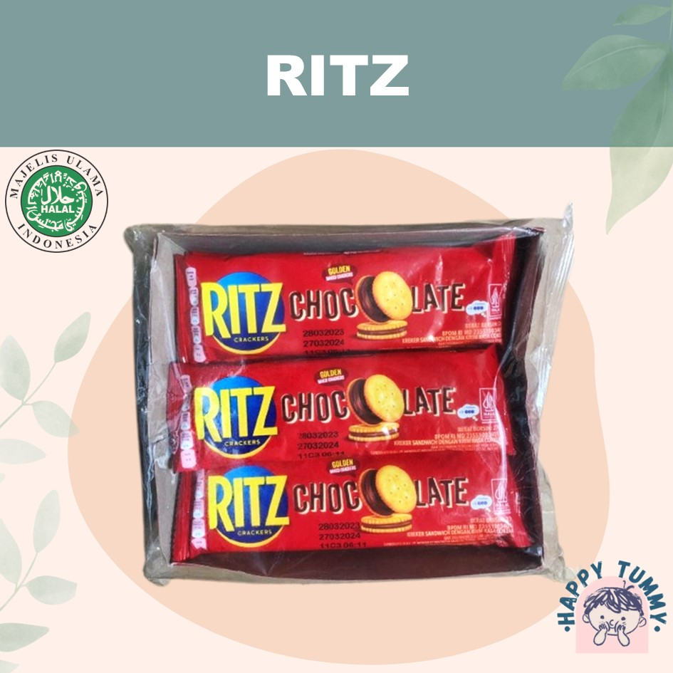 Jual Ritz Crackers 27 gr. biskuit coklat. BOX | Shopee Indonesia