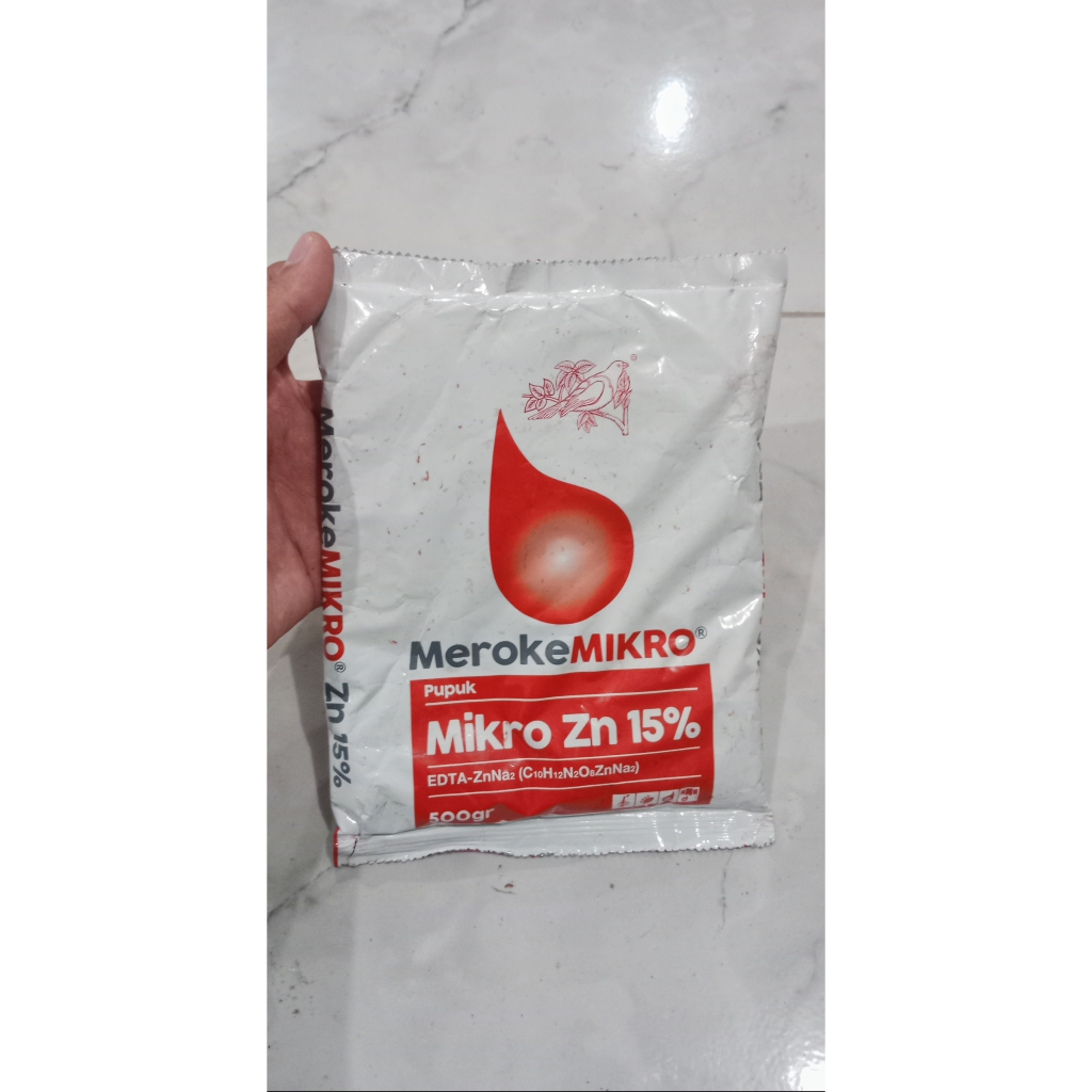 Jual Pupuk Meroke Mikro Zn EDTA Kemasan 500 Gram | Shopee Indonesia