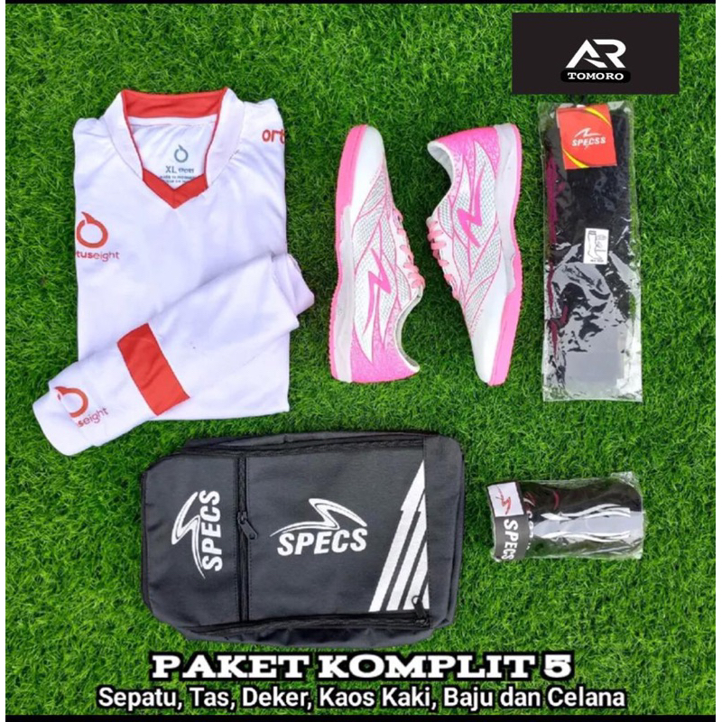 Jual (Bisa bayar ditempat) Sepatu Futsal Specs Reacto galactica Infinity Lightspeed simic warna ...